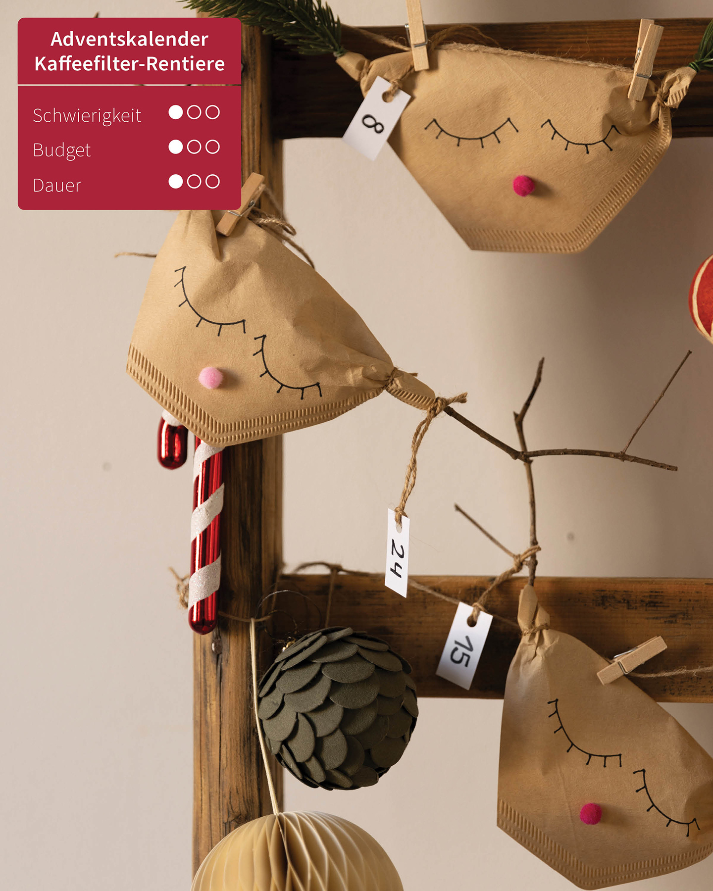 Wunderbar Adventskalender Basteln Fur Kinder Fotos