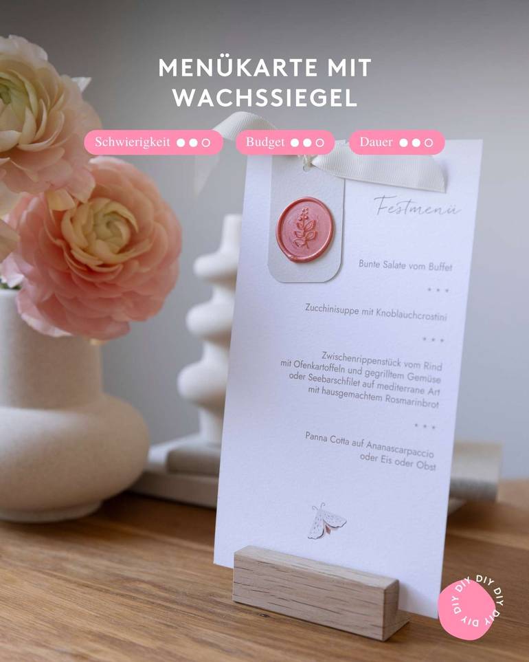 7 einfache DIY-Ideen für eure Taufe