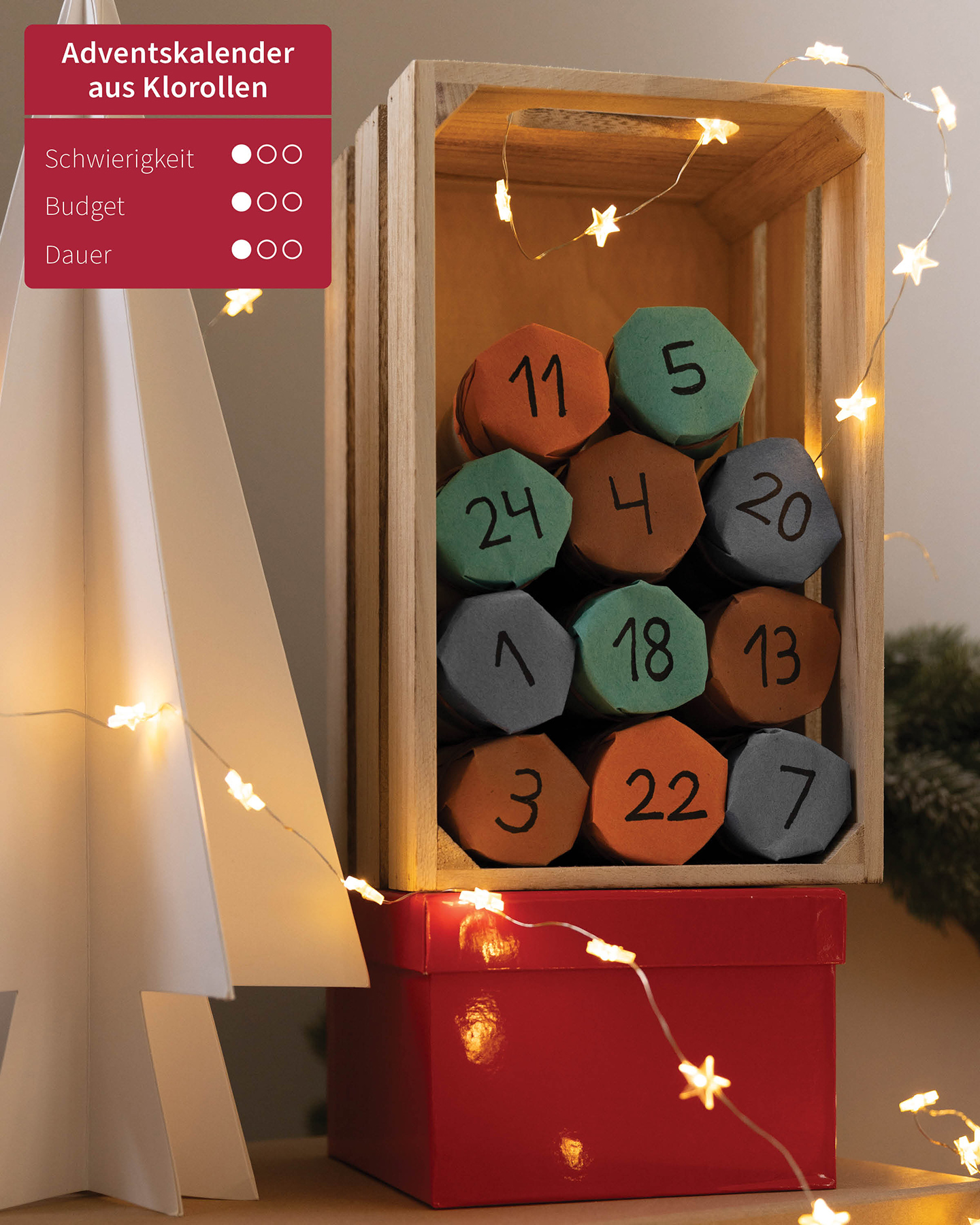 Wunderbar Adventskalender Basteln Fur Kinder Fotos