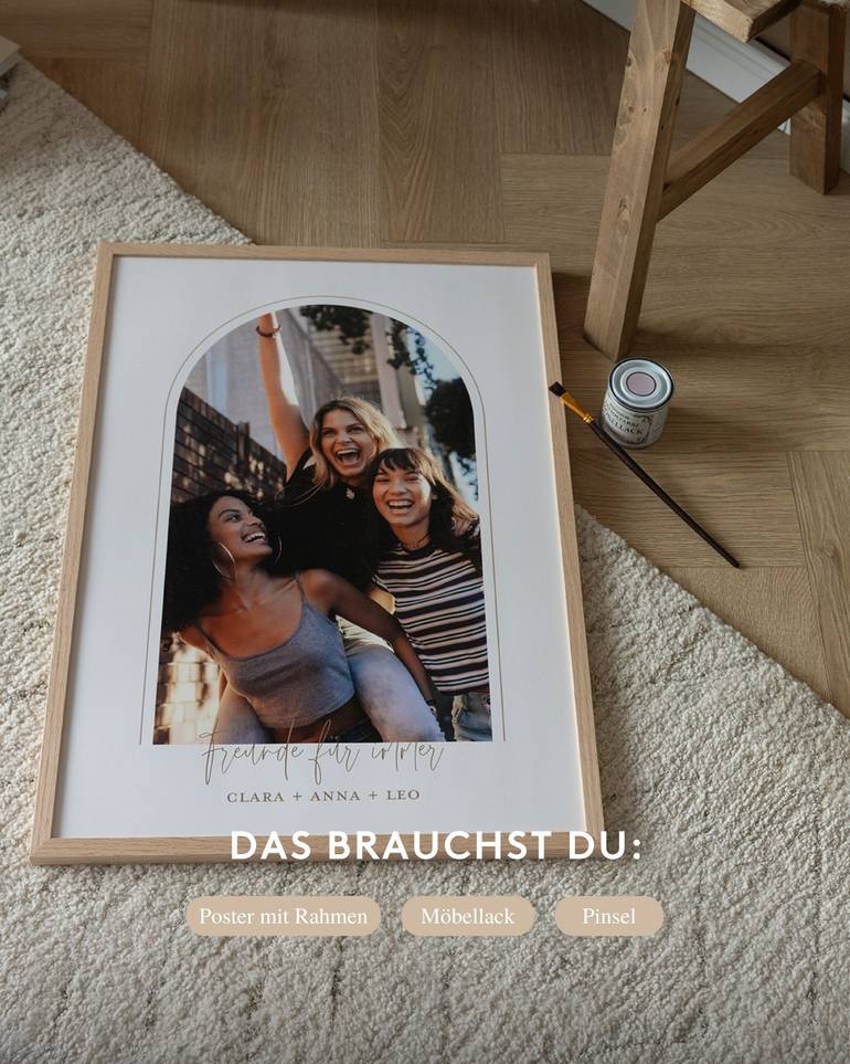 3 kreative Geschenkideen: DIY-Poster basteln